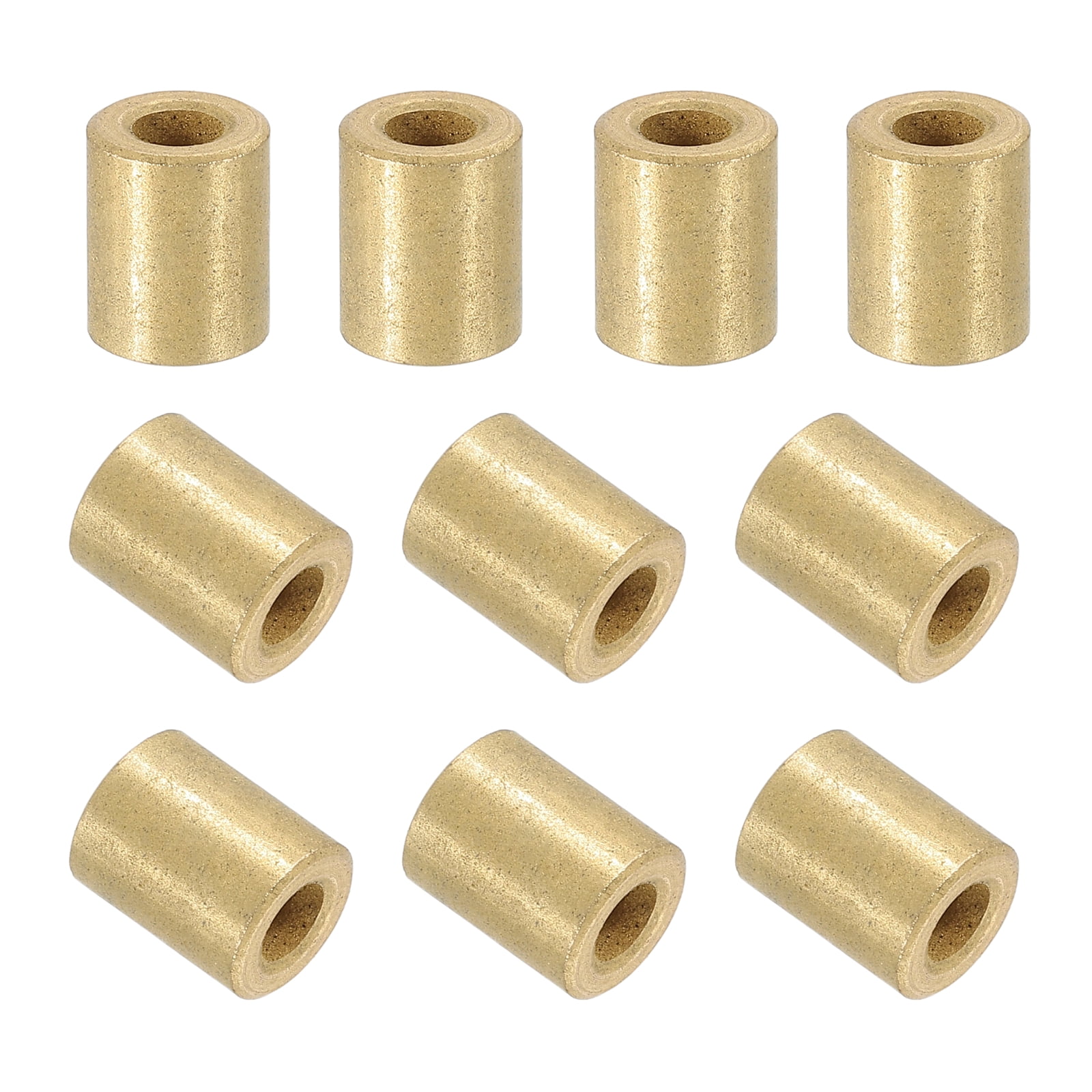 16 Pack Sleeve Bearings, 4mm Bore x 8mm OD x 10mm Length, Self ...