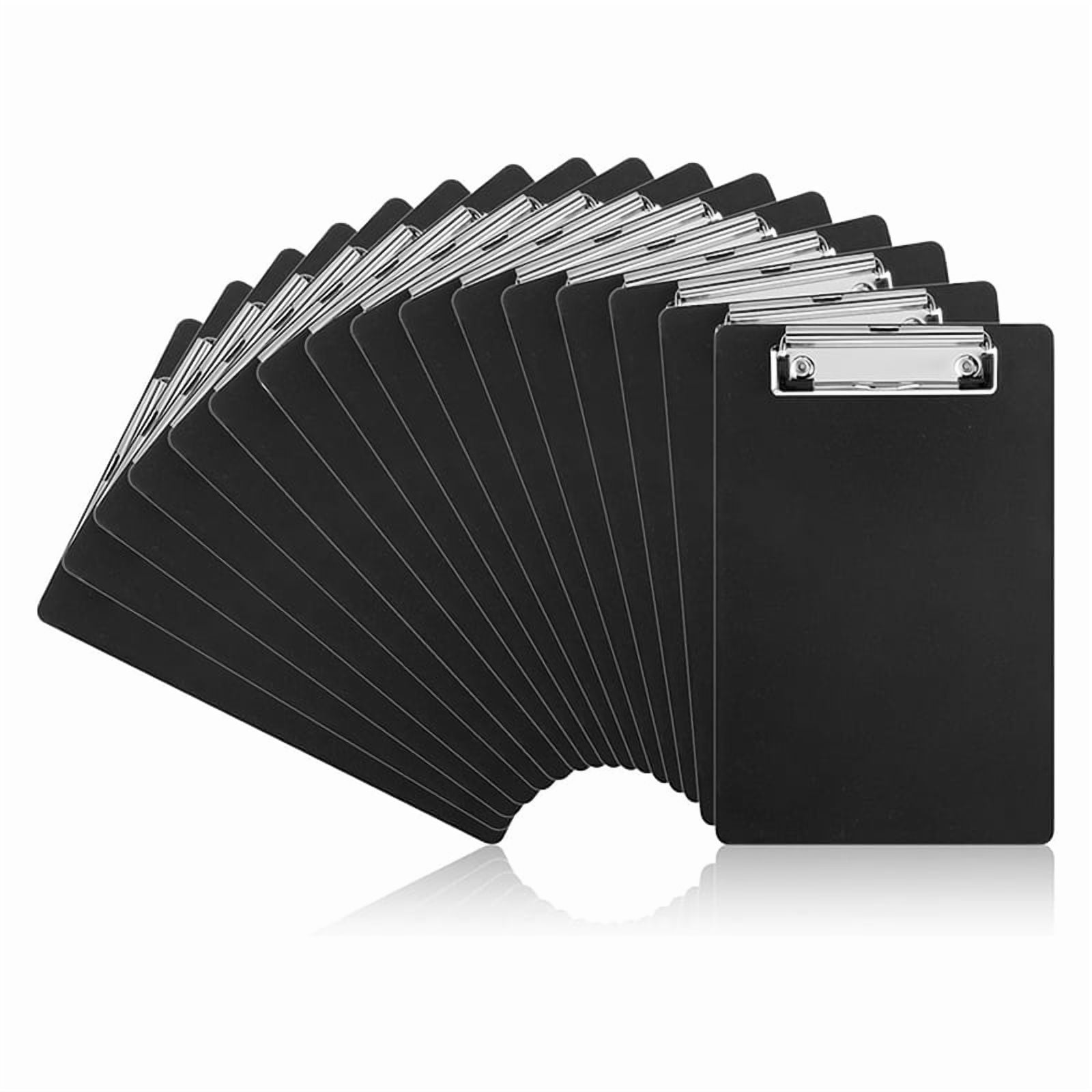 16 Pack Small Clipboards 6 X 9 Inch Mini Clipboards with Pen Holder ...