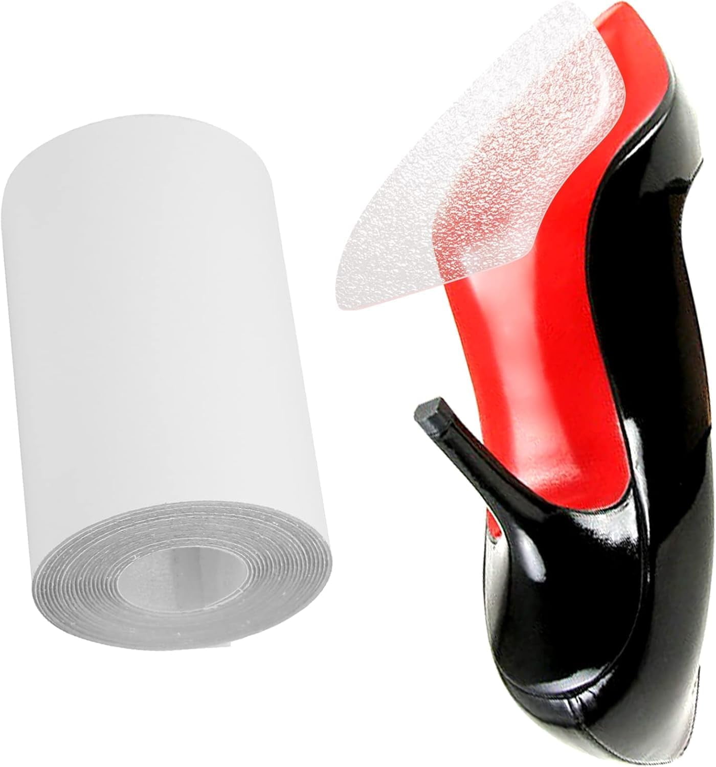 16 Pack Sole Protector for High Heel Shoes Red Bottom Sticker Crystal ...