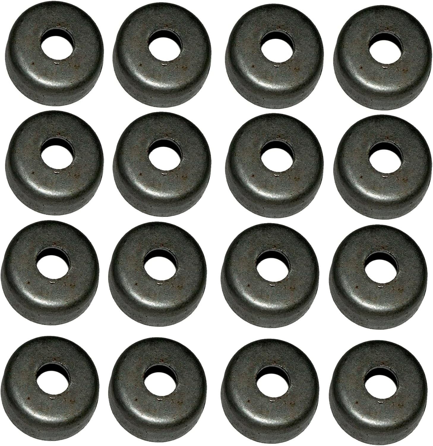 16 Pack Steel Weld Cups for Iron Patio Furniture Legs for 1" Round ...