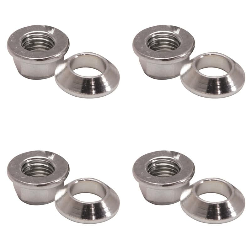 Tusk Universal Chrome Flange/Tapered Locking Lug Nut 10mm x 1.25mm ...