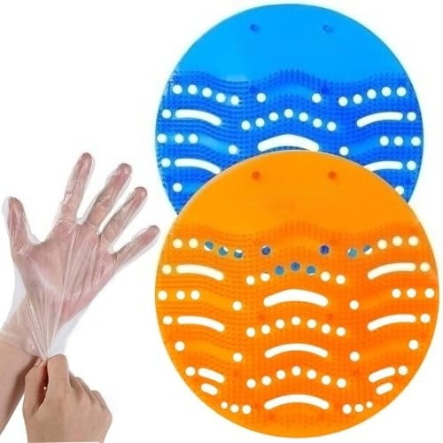 16 Pack Urinal Deodorizer Screens - Anti-Splash Odor Freshener, Fits ...