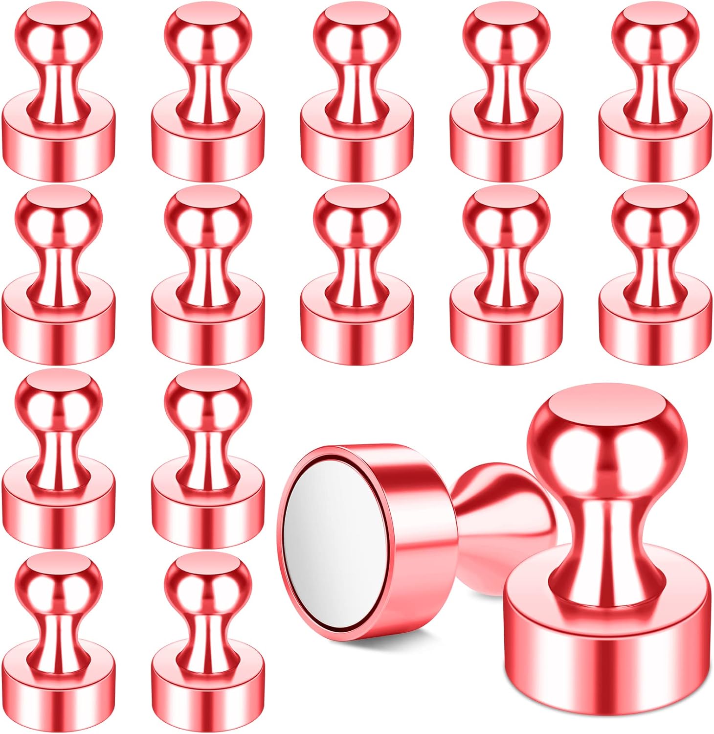 16 Pack Whiteboard Magnets, Strong Neodymium Small Magnet for Craft ...