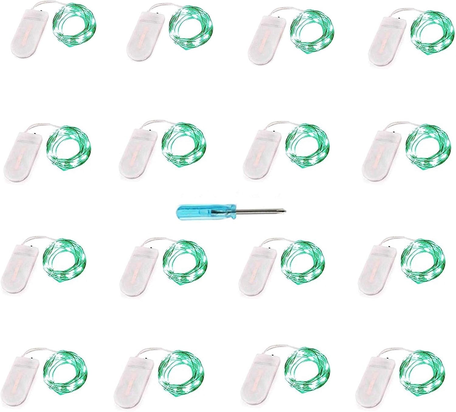 16 Packs Fairy Lights Operated( Included),10.2FT 30LEDs Copper Wire ...