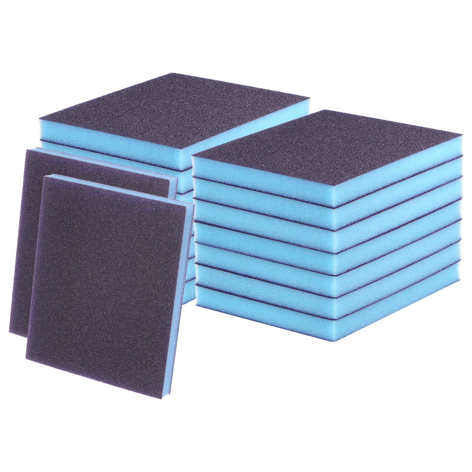 16 Packs Fine Sanding Sponge Blocks 240-320 Grit Foam Sanding Block Pad ...
