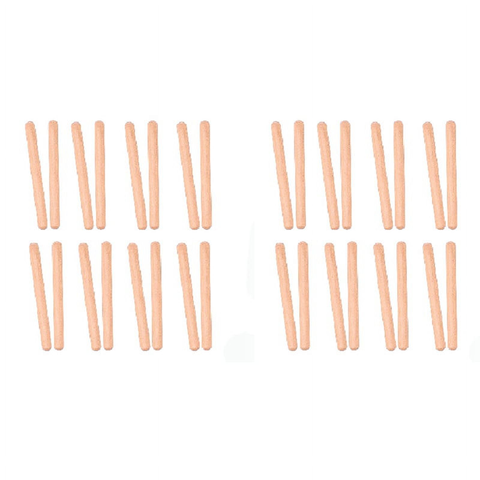 16 Pairs Classical Wood Claves Musical Percussion Instrument Hardwood ...