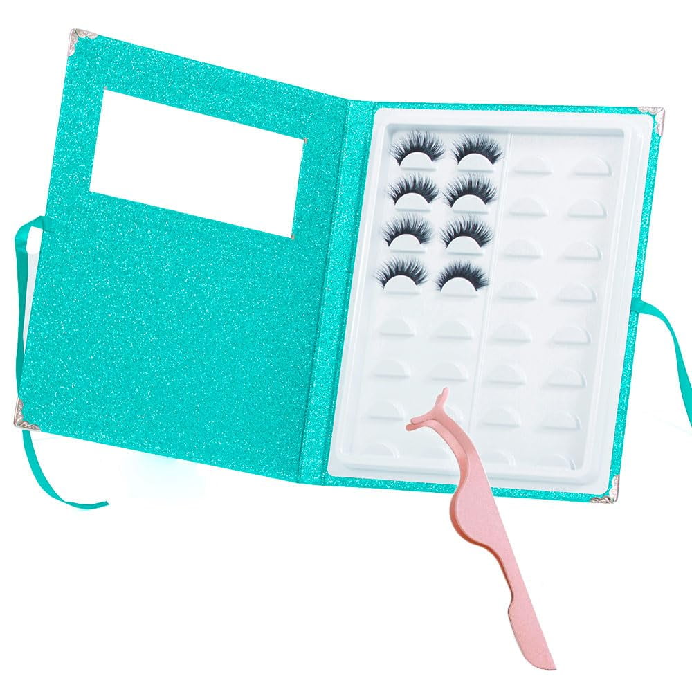 16 Paris Eyelash Storage OIF8 Book Portable Eyelash Organizer Holder ...