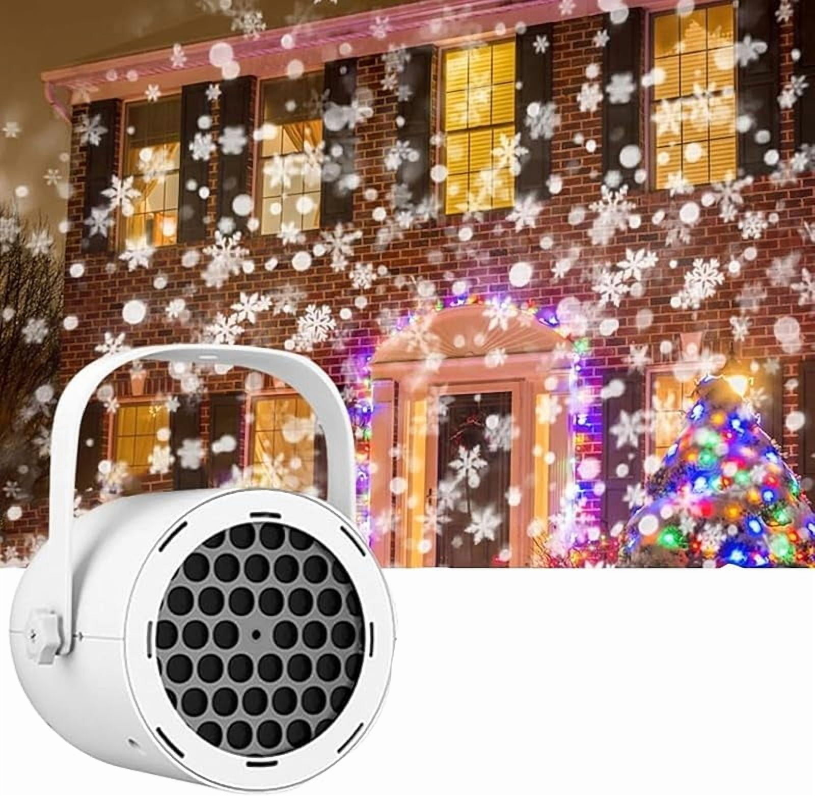 16-Pattern USB Christmas Projector Light, Christmas Snowflake Light Projectors, 16 Patterns Lamp ...