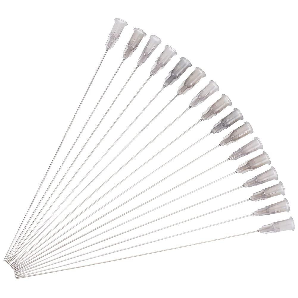 16 Pcs 304 Stainless Steel Blunt Tip Dispensing Needle 22 Gauge Blunt ...