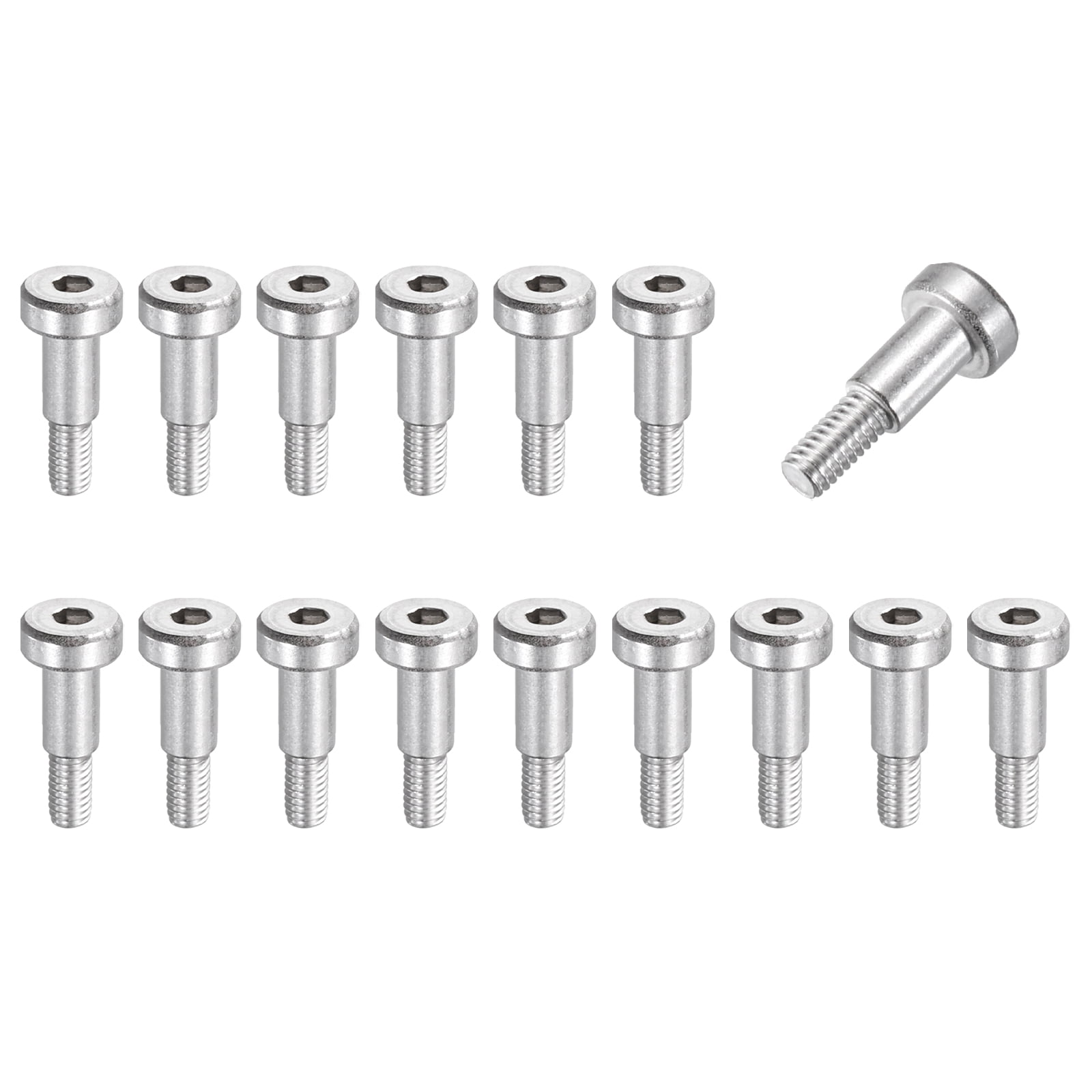16 Pcs 304 Stainless Steel Shoulder Bolt 5mm Shoulder Dia 8mm Shoulder ...