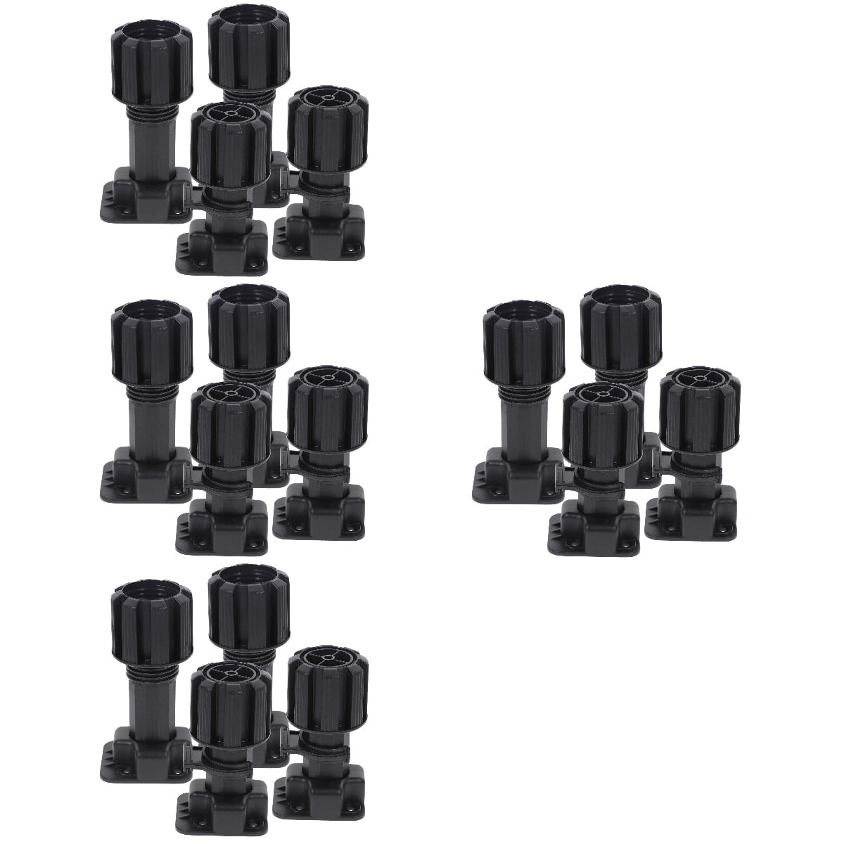 CIMAXIC Cabinet Levelers Adjustable Height Strong Support Black for ...