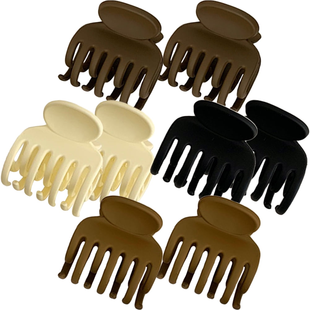 16 Pcs Bangs Hair Clip Roller Jaw Clamps Small Hair Clips for Thick ...