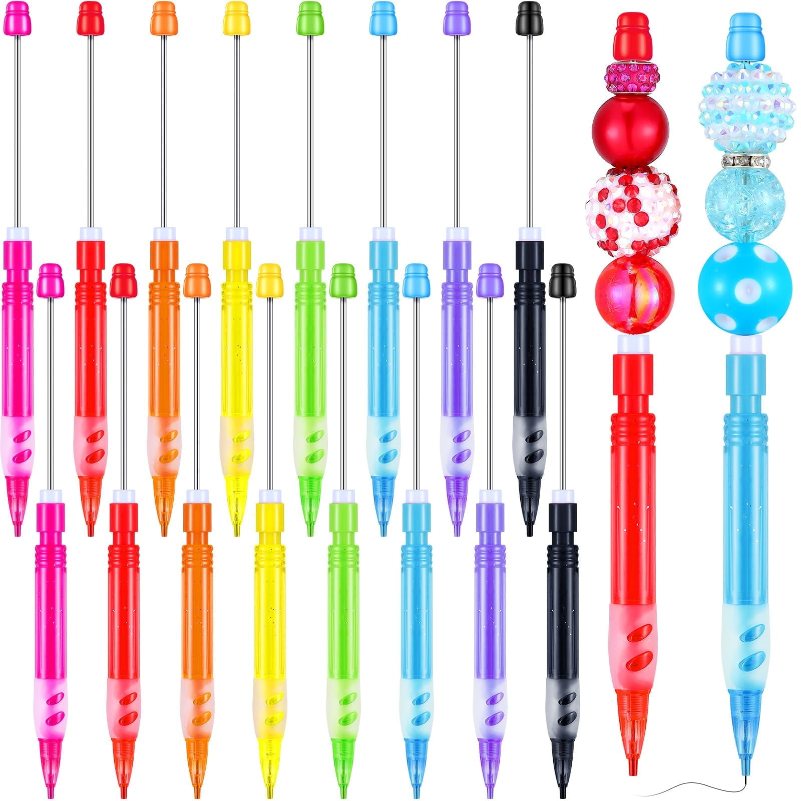 16 Pcs Beadable Mechanical Pencil, Beadable Pencil Mini Mechanical ...