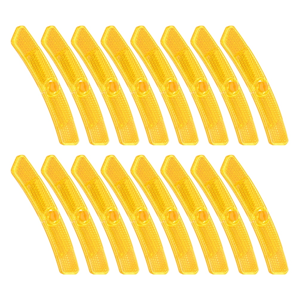 16 Pcs Bikes Wheel Reflectors Bicycle Spoke Reflector Bicycle Safety ...
