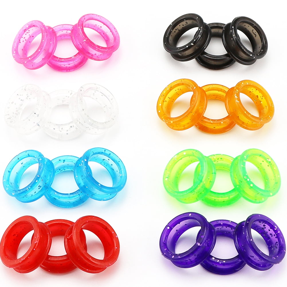 16 Pcs Buffing Thumb Scissors Ring Finger Rings for Cutting Suitable ...
