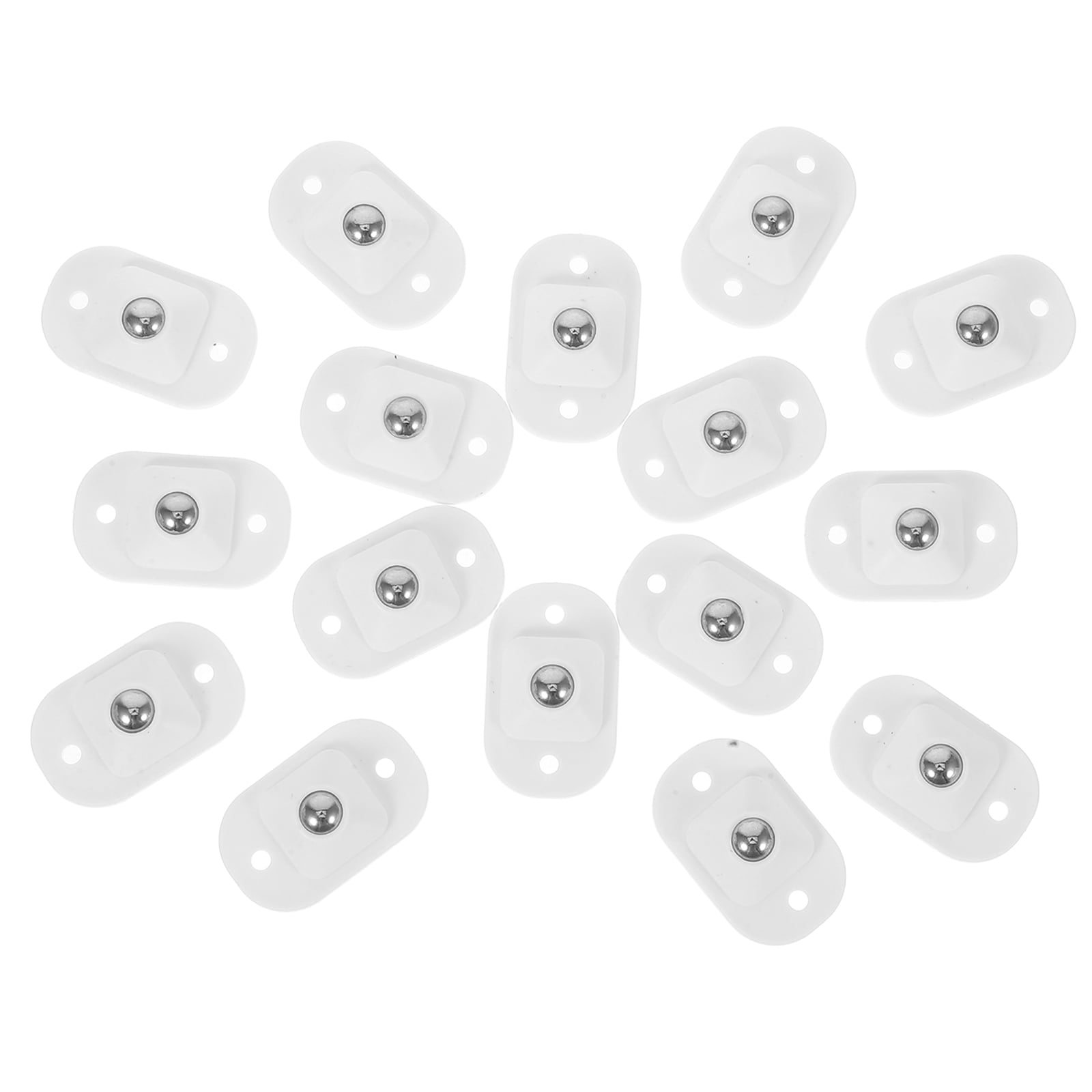 16 Pcs Cassette Tape Storage Furniture Swivel Casters 4.50X2.80X1.30CM ...