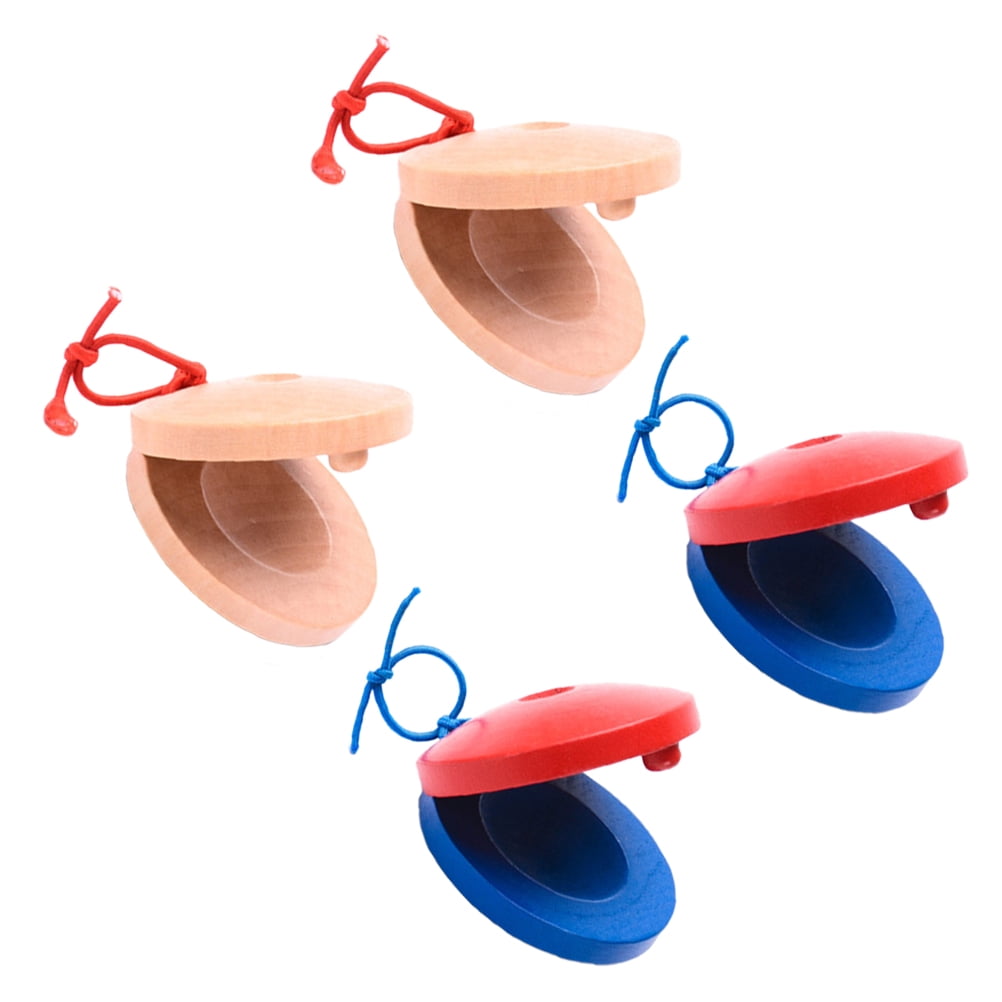16 Pcs Castanets Percussion Musical Instruments Education Toys ...