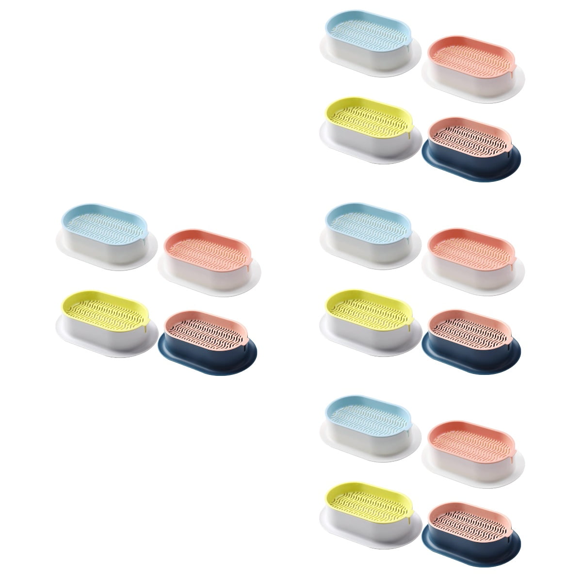 16 Pcs Catnip Planter Box Plastic Catnip Cat Grass Box Soil Free Cat ...