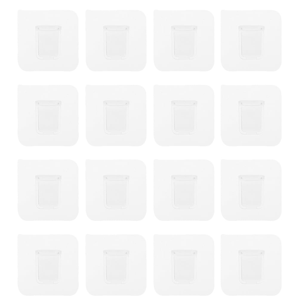 16 Pcs Clear Shelves Mending Plate Connector Heavy Duty Shelf Adhesive ...