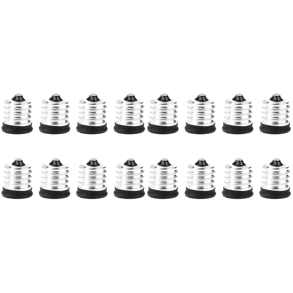 16 Pcs Convert Lamp Head Screw Light Converter Bulb Candle Holders ...