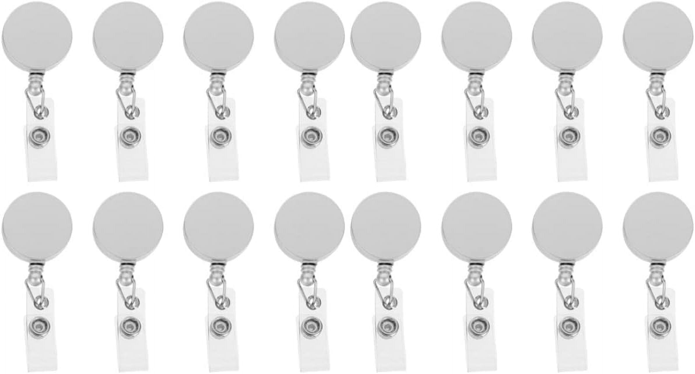 16 Pcs Easy to Buckle Plastic Carabiner Plastic Keychain Id Badge ...