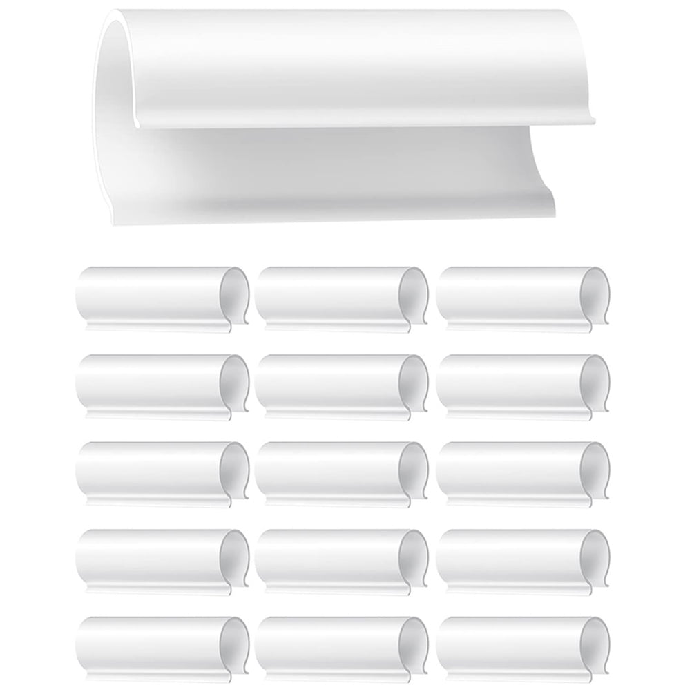 BESTYASH Plastic Greenhouse Clips White PP 16pcs - Walmart.com