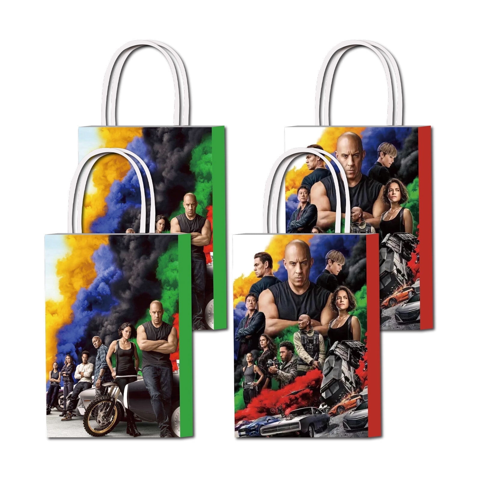 16 Pcs For Fast and Furious-Themed Party Favor Bags – Candy Treat Bags ...