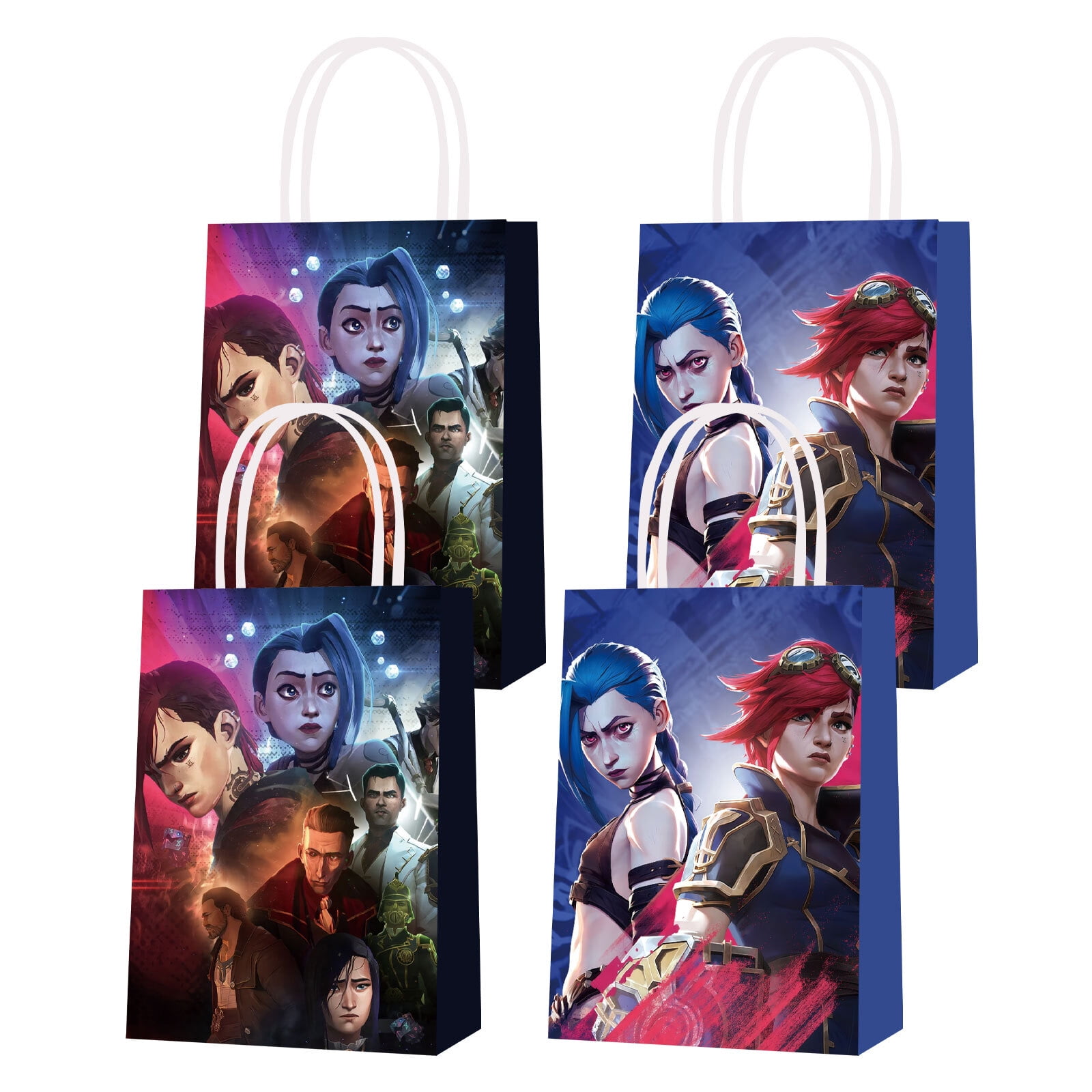 16 Pcs For Arcane Season Theme Party Favor Bags with Handles – 2 ...