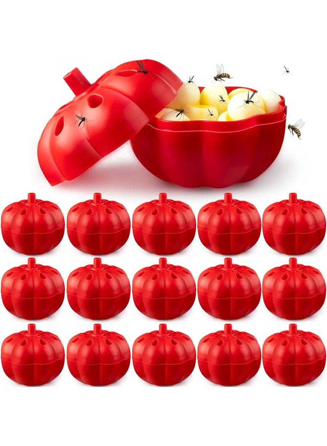 16 Pcs Fruit Fly Traps for Indoors Fruit Fly Killer Indoor Food Areas ...