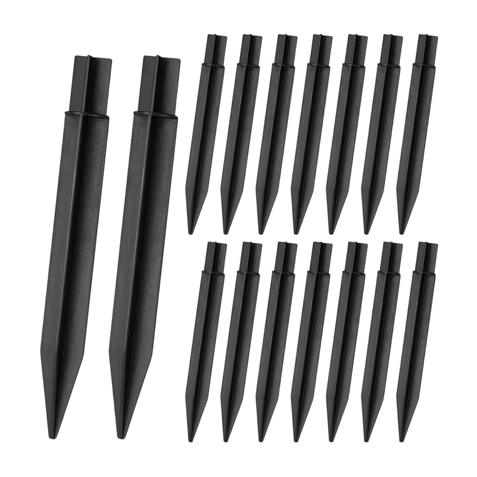 16 Pcs Ground Spikes Stakes For Solar Lights Torch Garden Lights ...