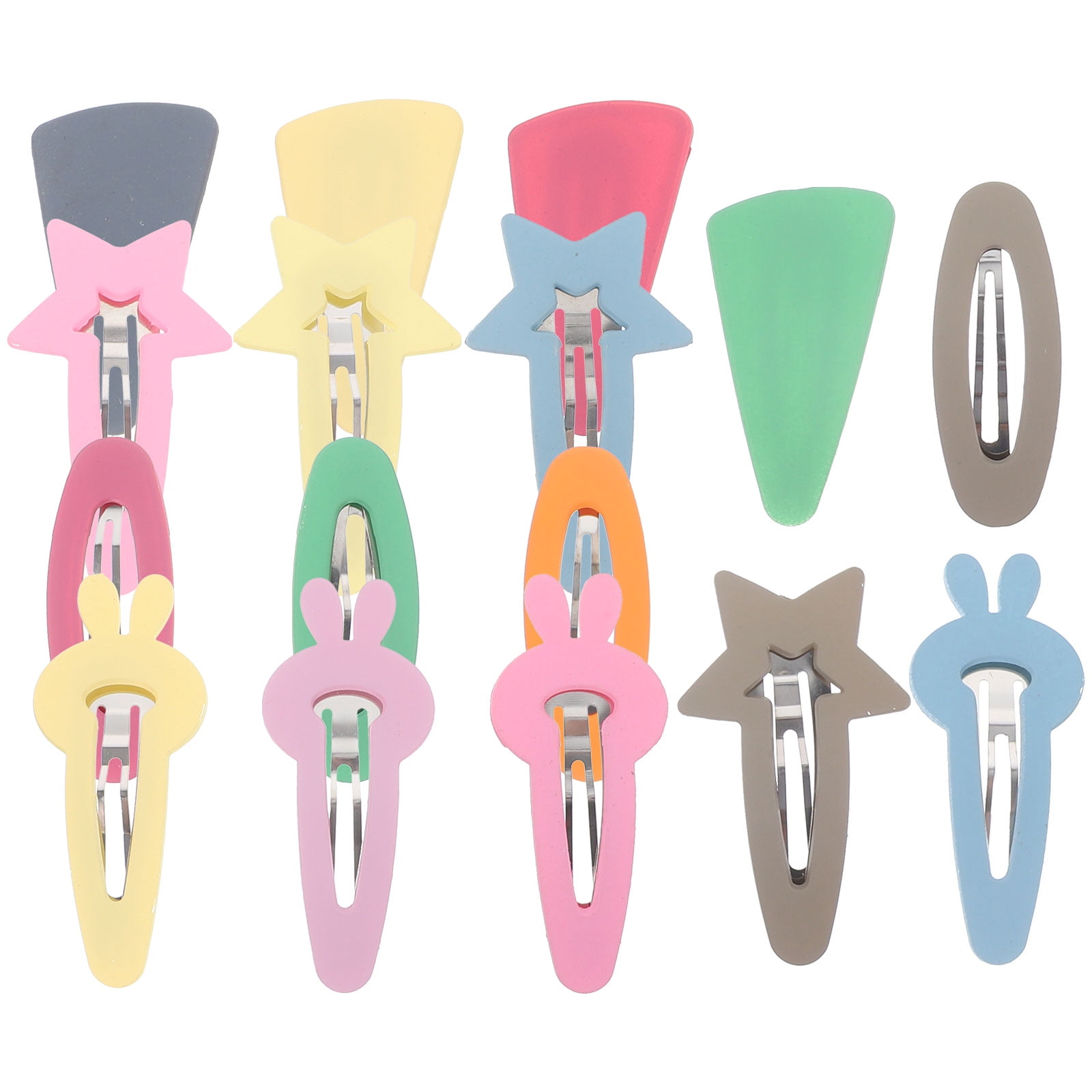 16 Pcs Hair Clip Kids Clips for Girls Bunny Accessories Child Miss ...