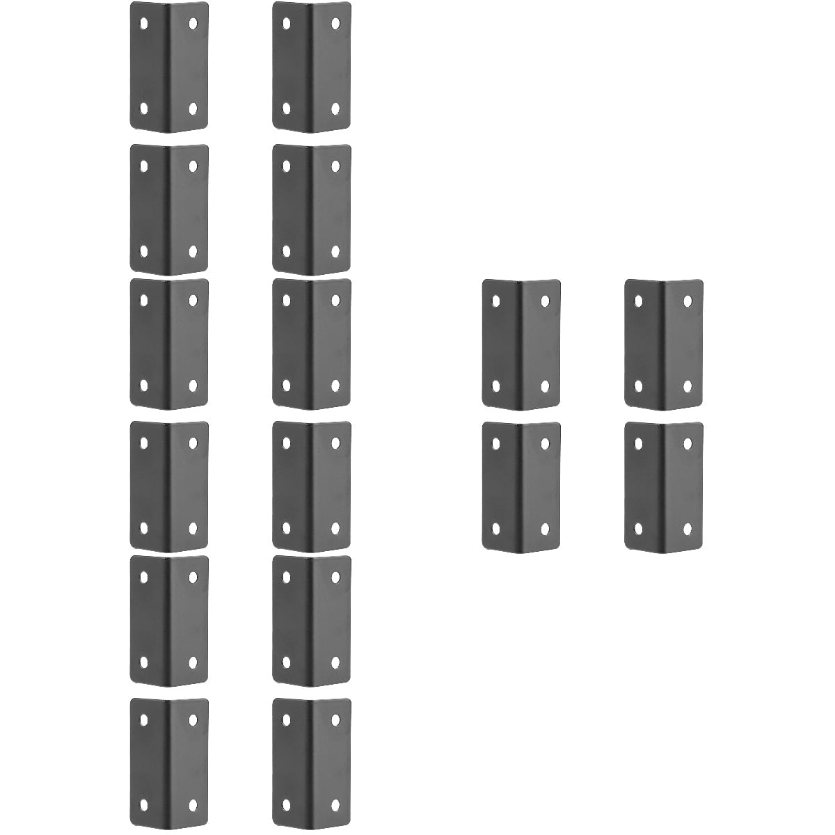 16 Pcs L-shaped Corner Code Angle Brackets Corner Bracket Right Angle ...