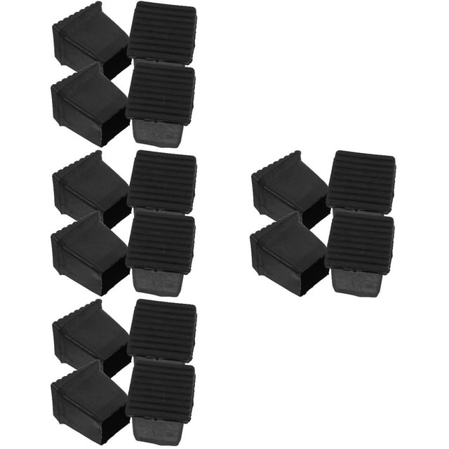 16 Pcs Ladder Foot Cover Feet Protectors Bumpers Stainless Steel Corner ...