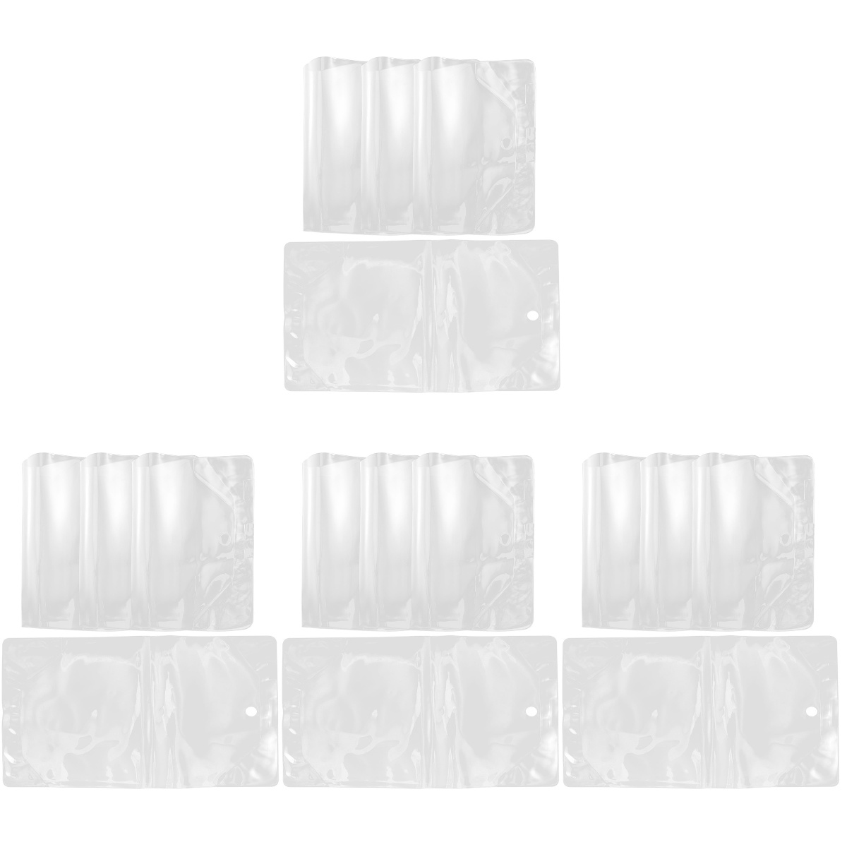 16 Pcs Laptop Case Book Film Textbook Cover Plastic Book Covers A5 Book ...