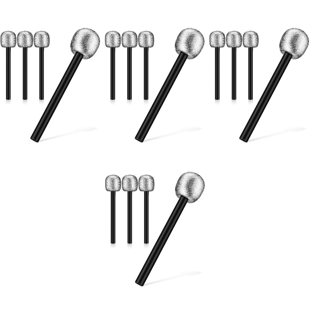 16 Pcs Microphone Prop Fake Microphone Pretend Play Singing Microphone ...