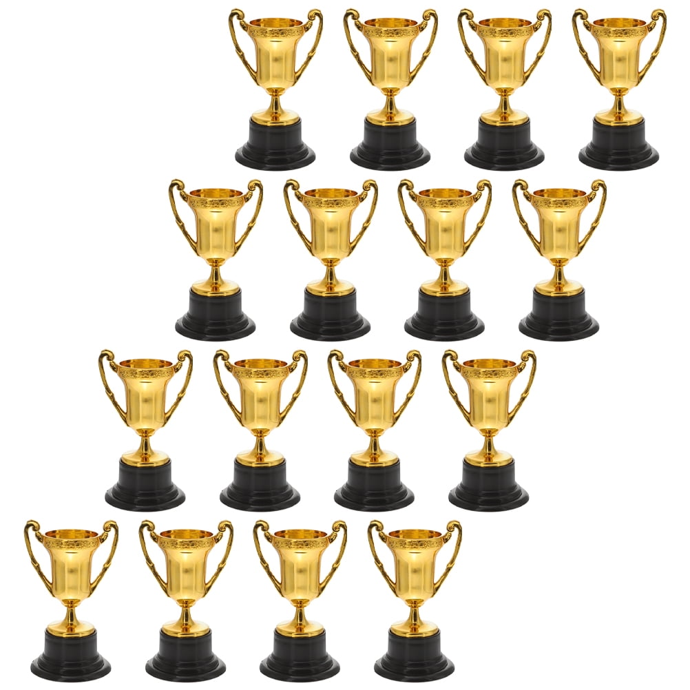 16 Pcs Small Trophies for Children Trophy Pop Custom Cup Office ...
