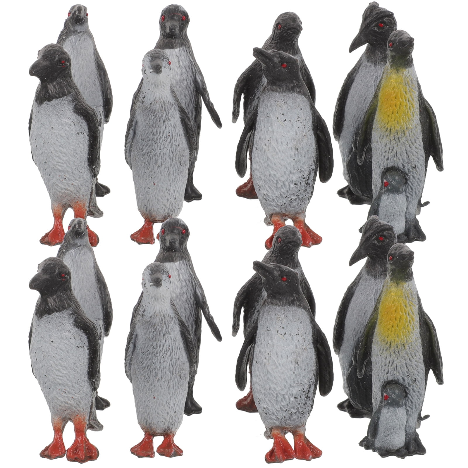 16 Pcs Model Penguins Play Attractive Penguin Models Child - Walmart.com