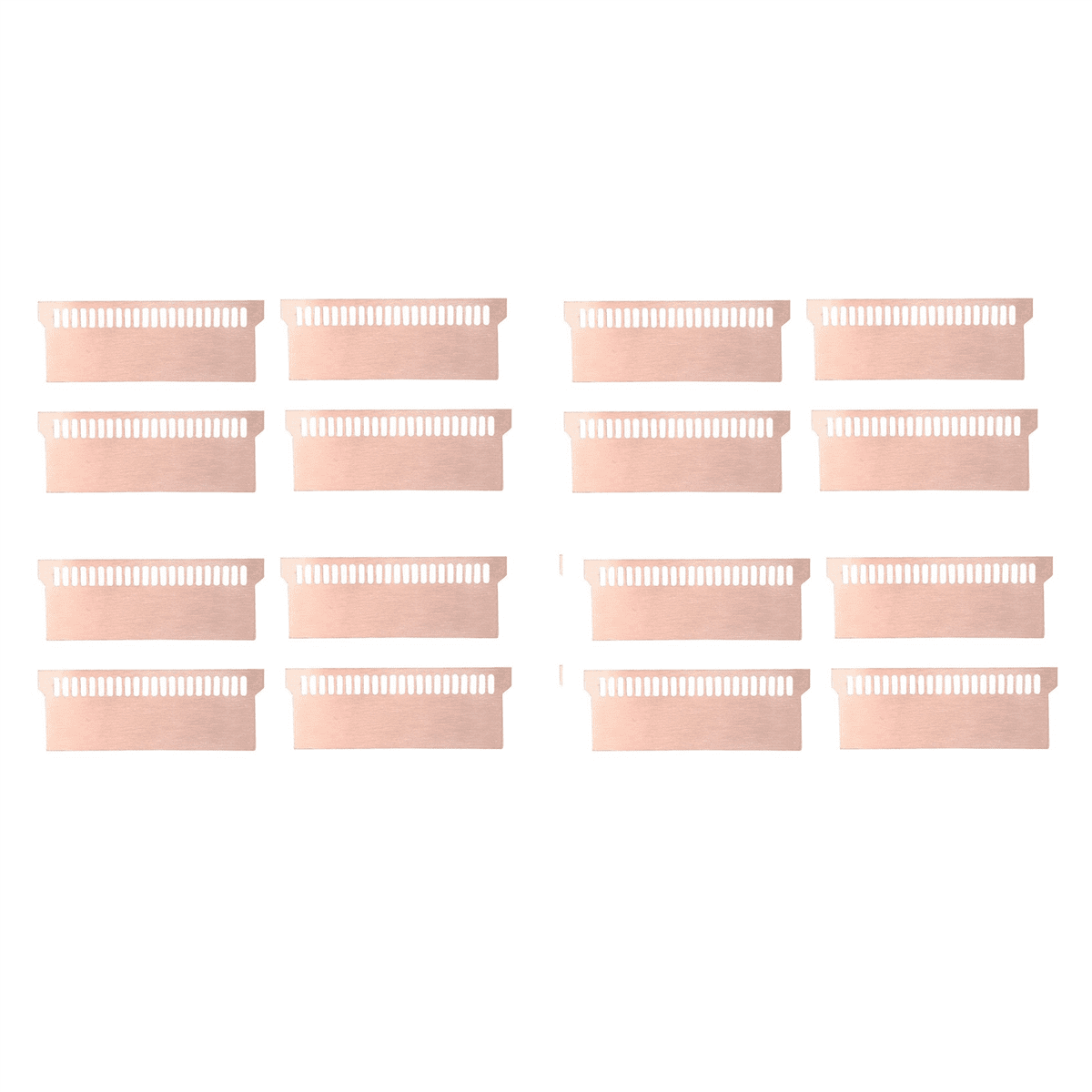 16 Pcs Pure Copper Notebook Gaming Laptop Memory Heatsink Cooling Radiator RAM Memory Cooler ...