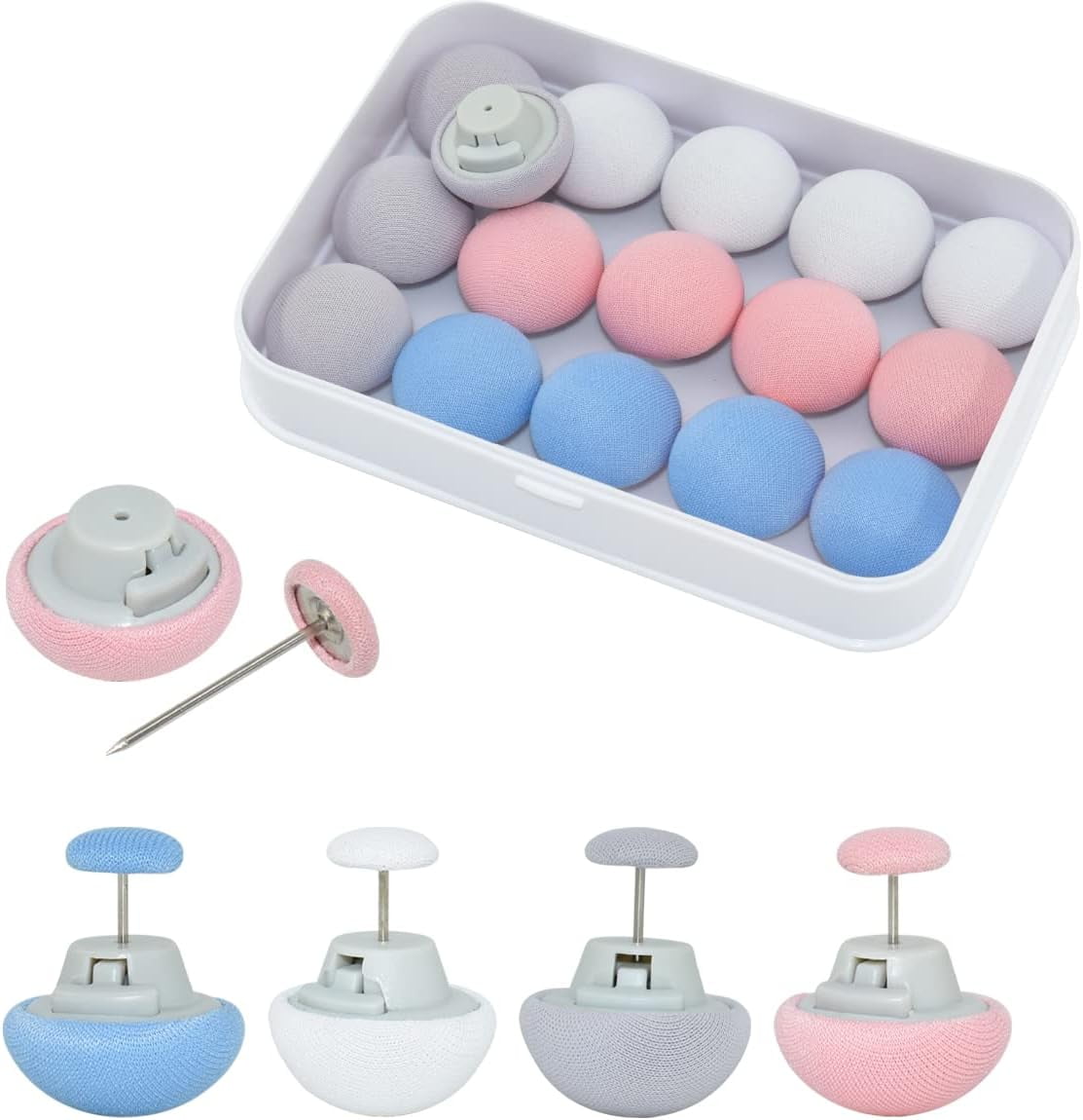 16 Pcs Quilt Fixing Clips Duvet Clips Bedding Holder Pins Fasteners ...