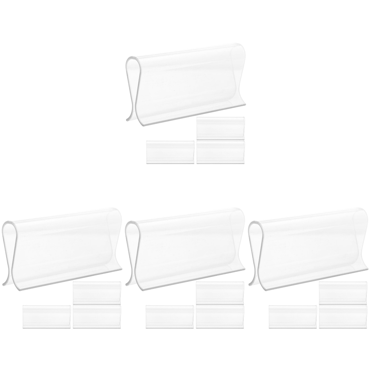 16 Pcs R Cloth Clip Rolling Shutter Grip Window Curtains Pull down ...