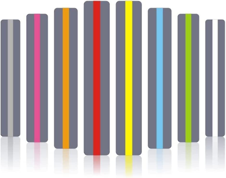 16 Pcs Reading Ruler, Dyslexia Guided Reading Strip, Colored Highlight ...