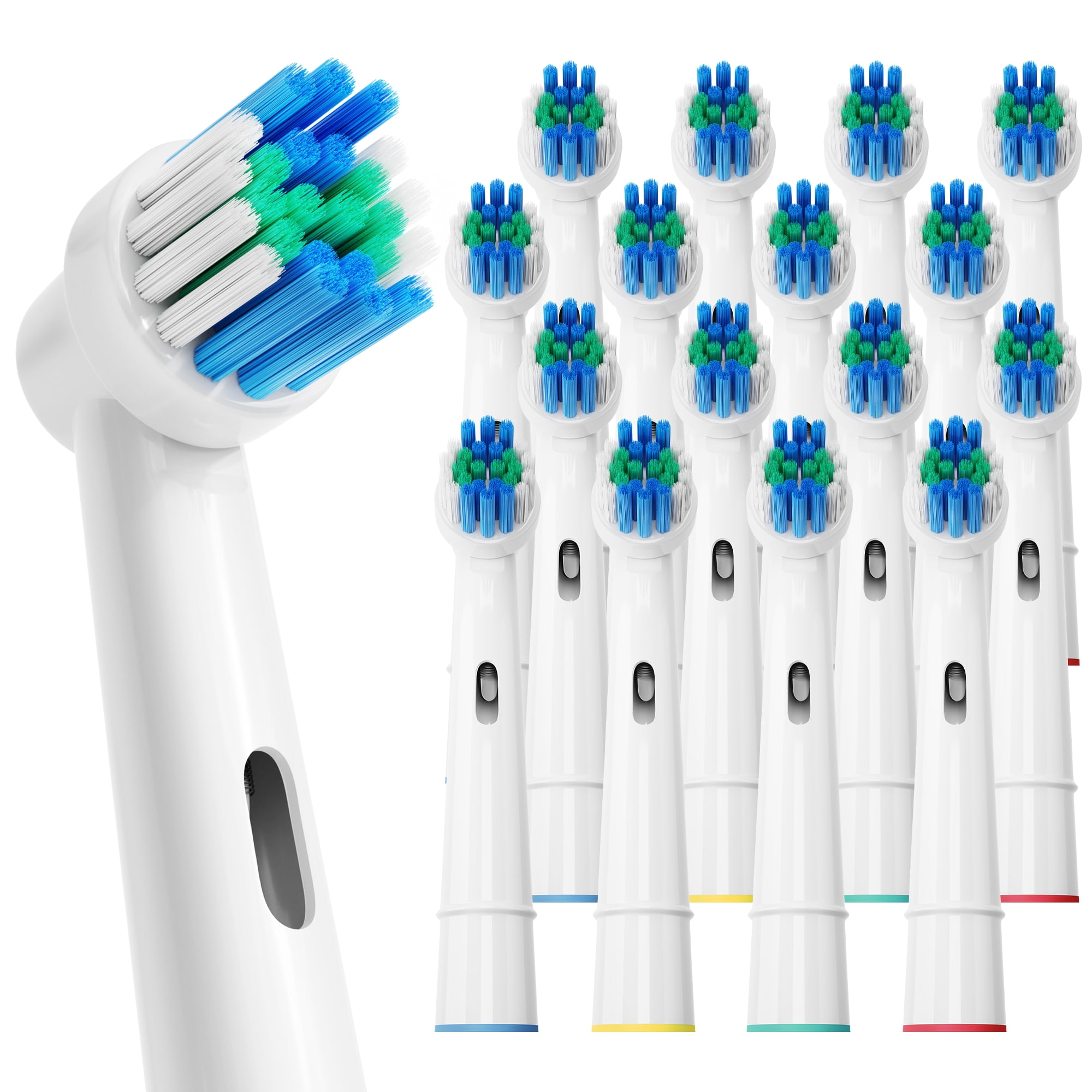 16 Pcs Replacement Toothbrush Heads Compatible with Oral-B, Electric ...