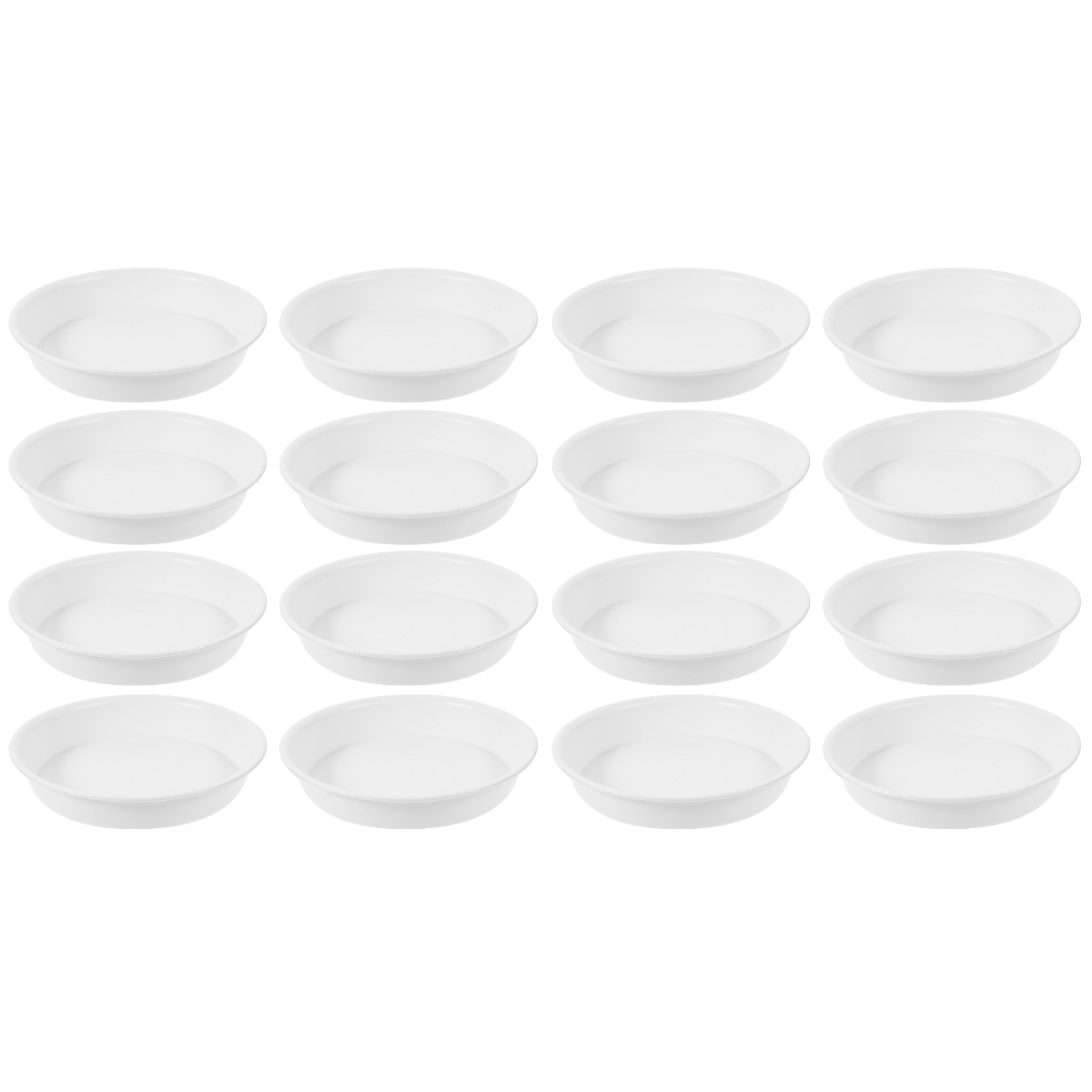 16 Pcs Reusable Plant Saucer Tray Planter Drainage Round Saucer ...