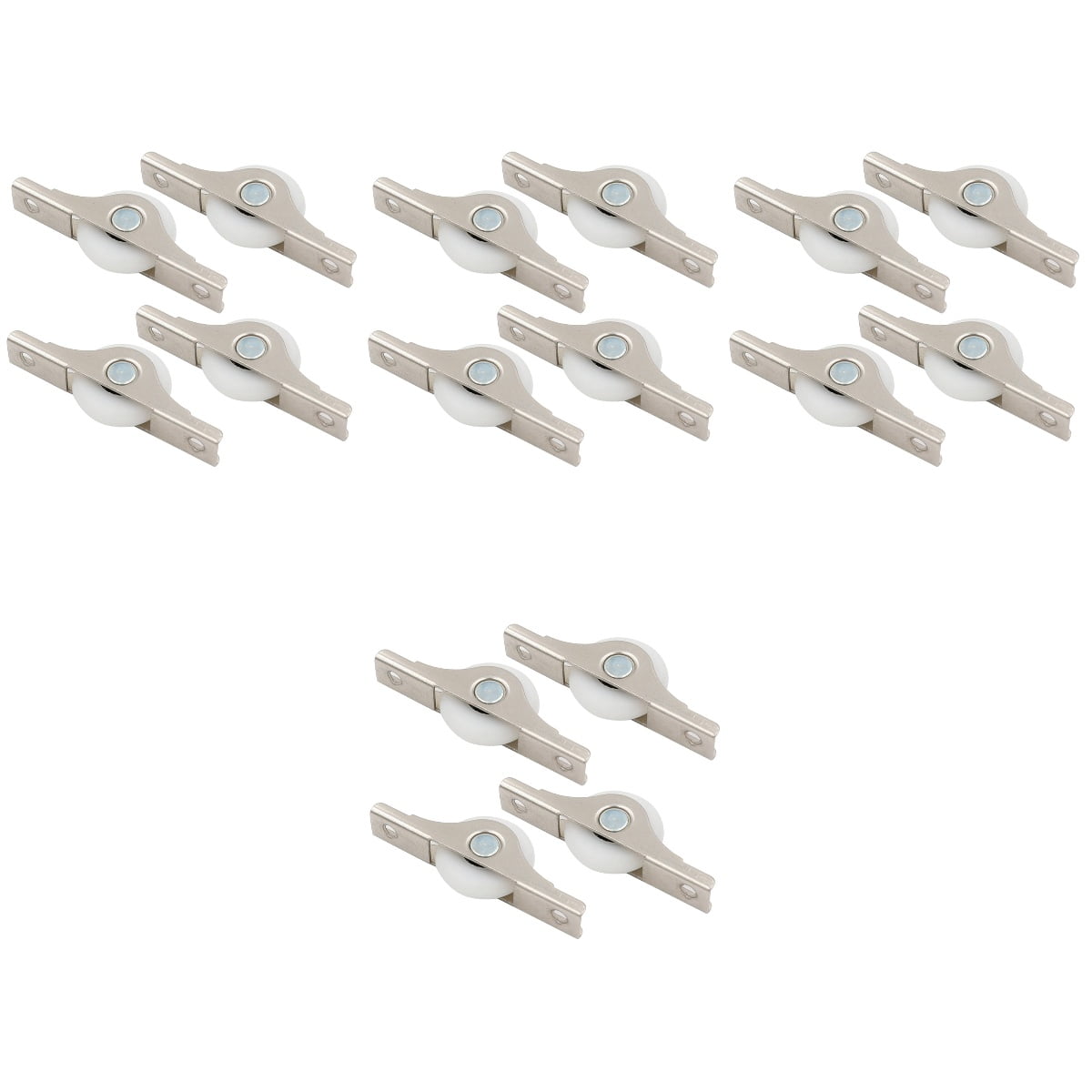 16 Pcs Rollers Professional Sliding Wheel Cabinet Wheel Wardrobe Wheel ...