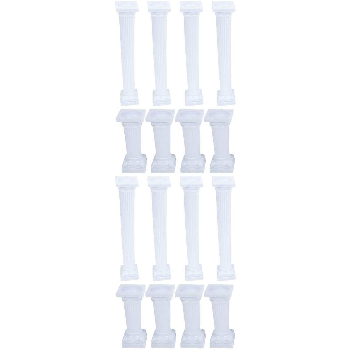 16 Pcs Roman Column Cake Pillars Cake Decorating Supplies Cake Stand ...