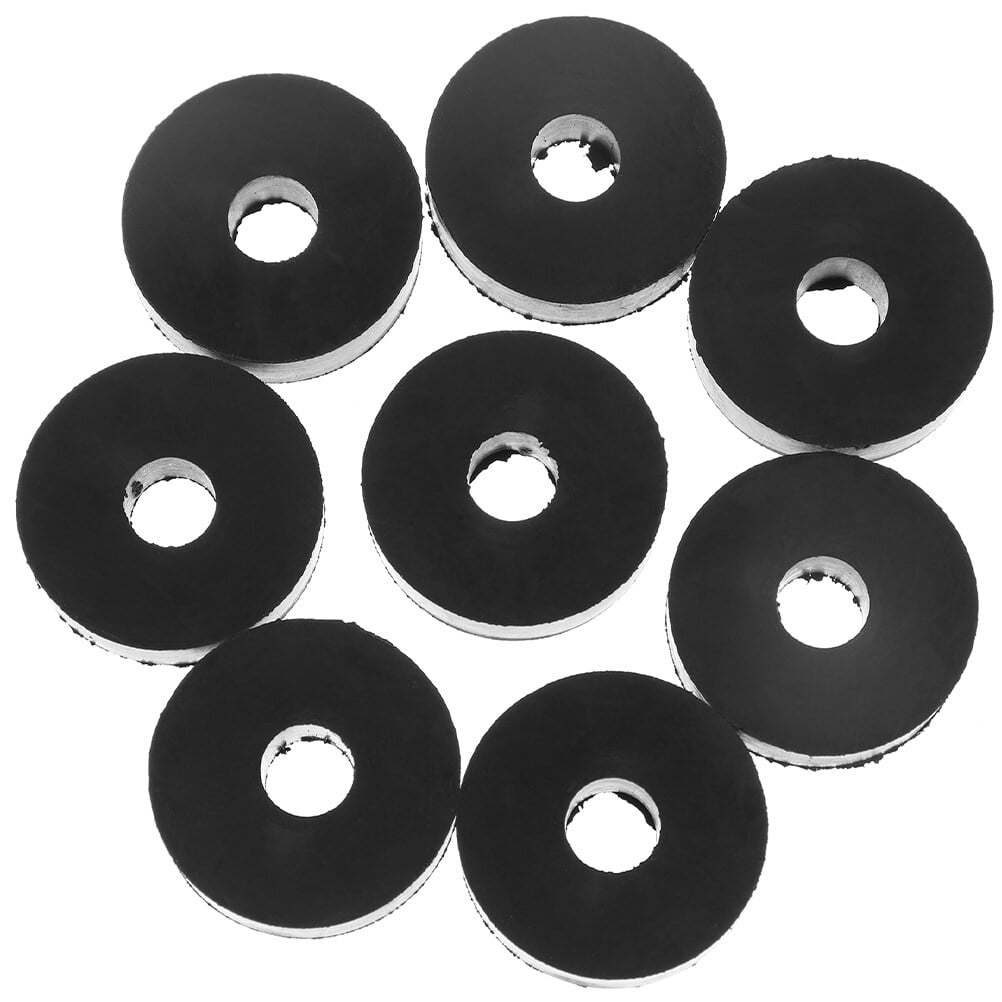 16 Pcs Rubber Isolation Pad Parts for Lawnmower Bushing Black - Walmart.com