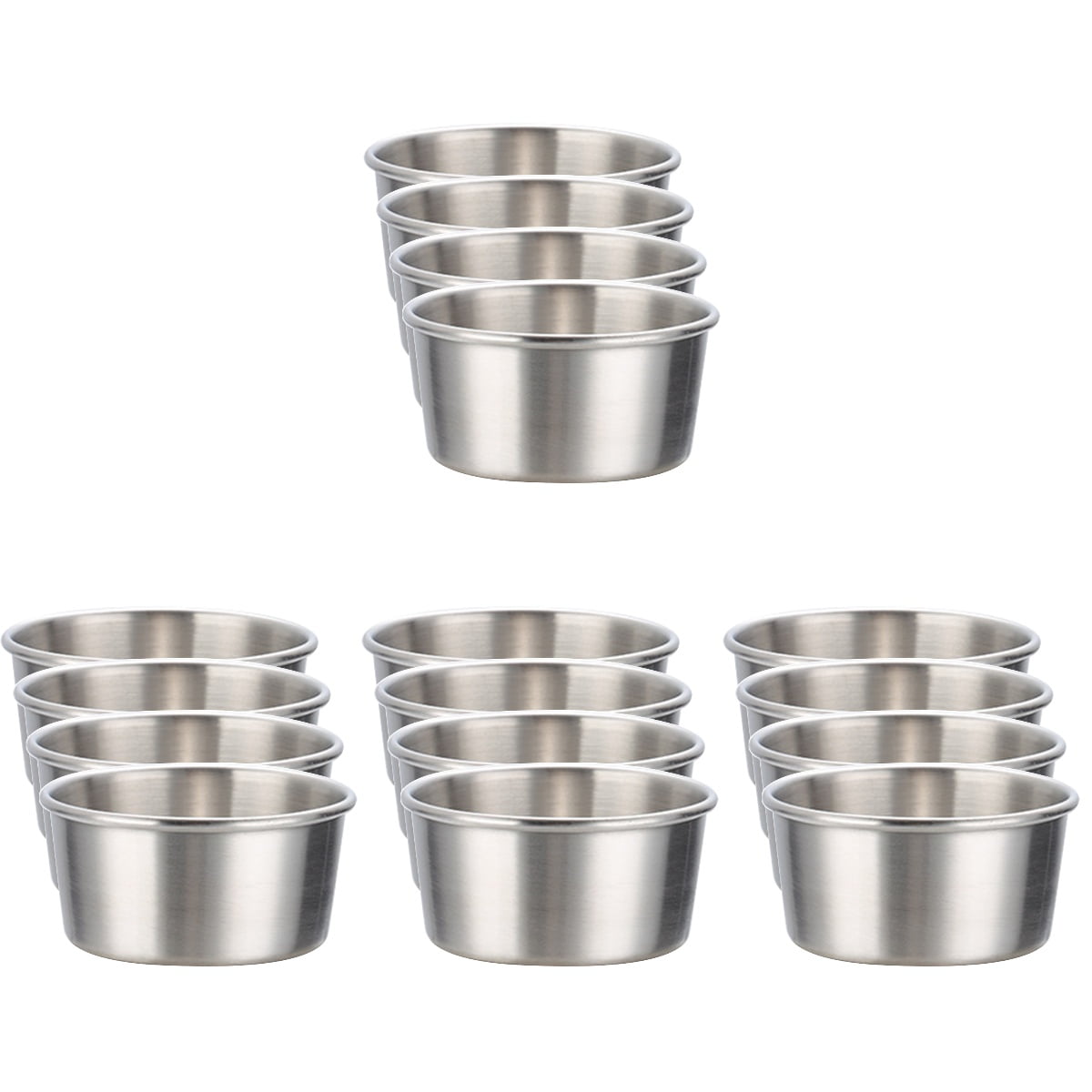 16 Pcs Sauce Plate Dip Cups Tomato Paste Kitchen Supplies Mini ...