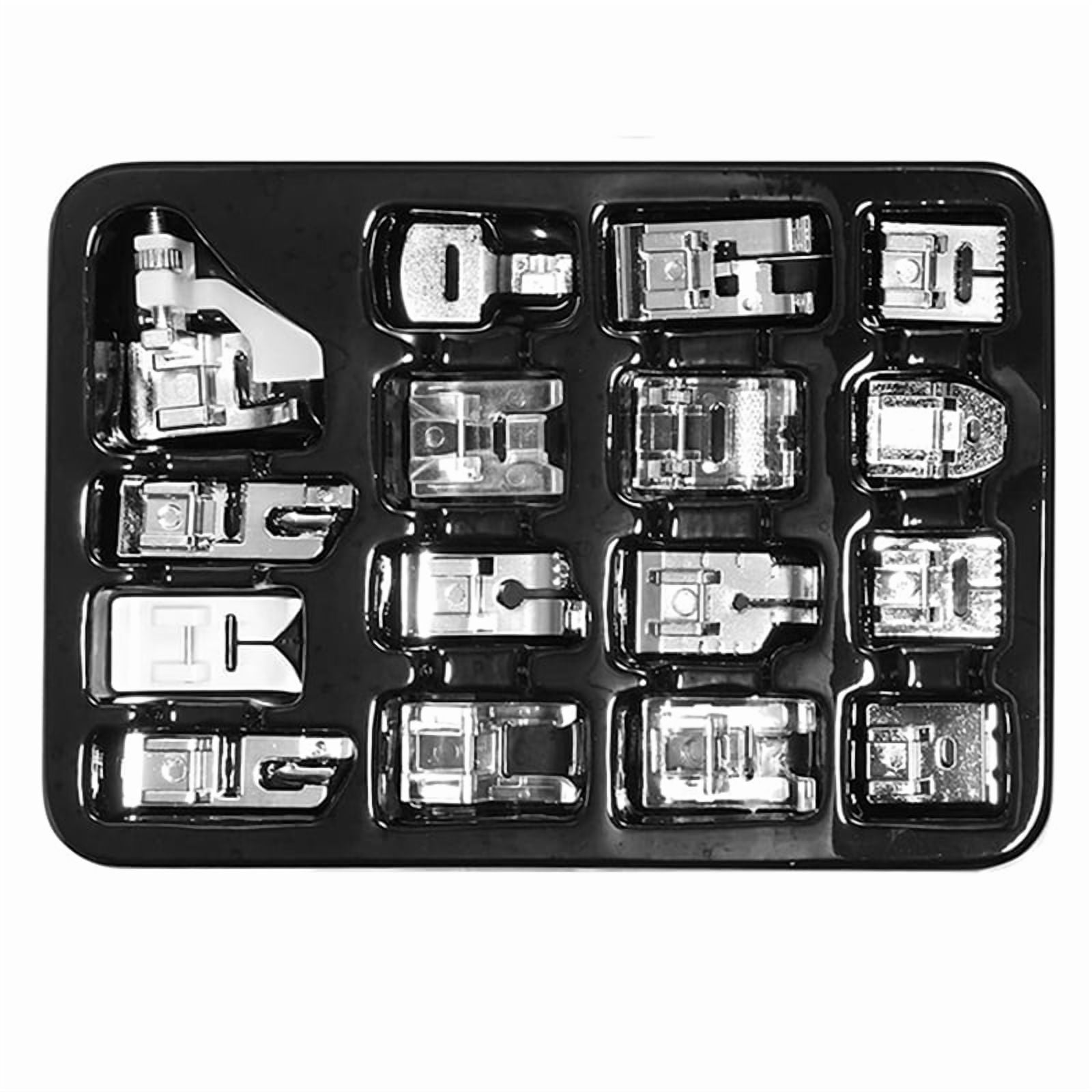 16 Pcs Sewing Machine Presser Feet Set, Sewing Machine Foot Fit for ...