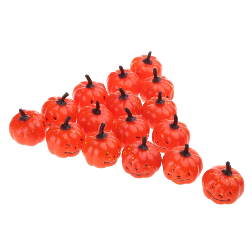 16 Pcs Simulation Pumpkins Artificial Foam Pumpkin for Party Craft ...
