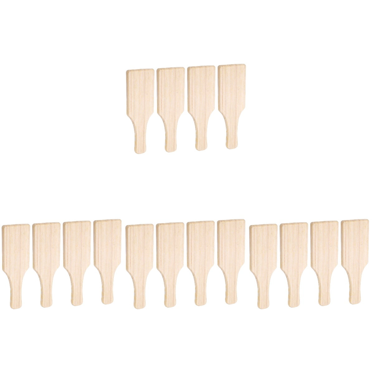 16 Pcs Smooth Clay Paddle Tool Wooden Clay Modelling Paddle for Pottery ...
